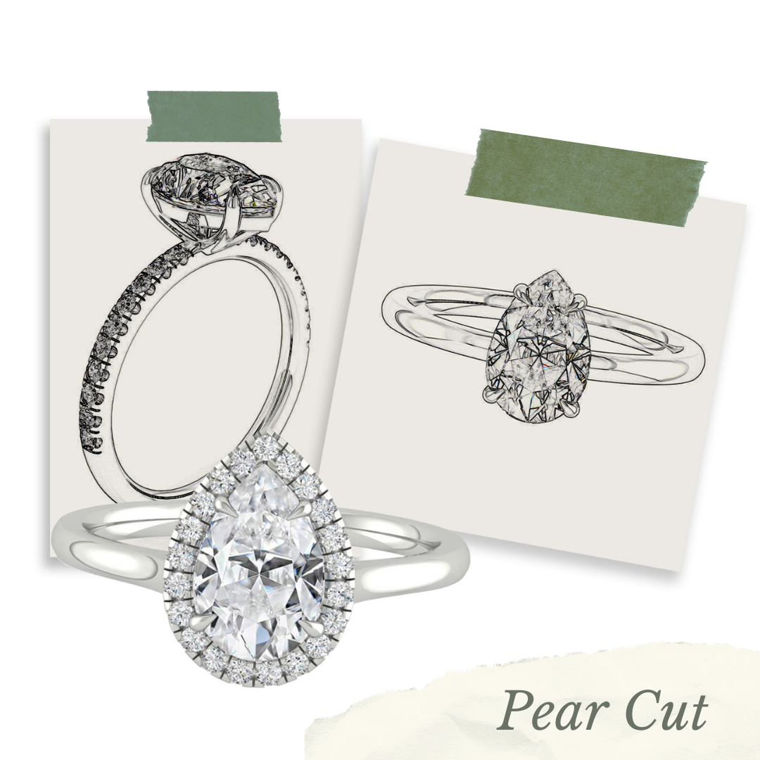 Ring Cuts 101 - The Pear Cut – LUCCE