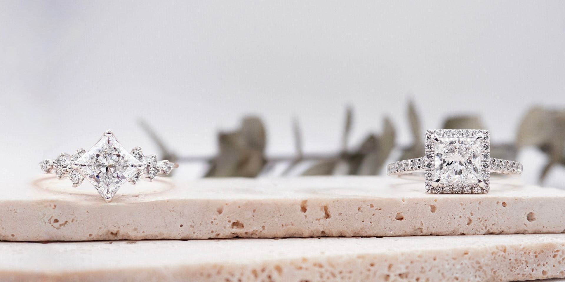 Princess Moissanite Engagement Rings - Sparkling Symbols of Love – LUCCE