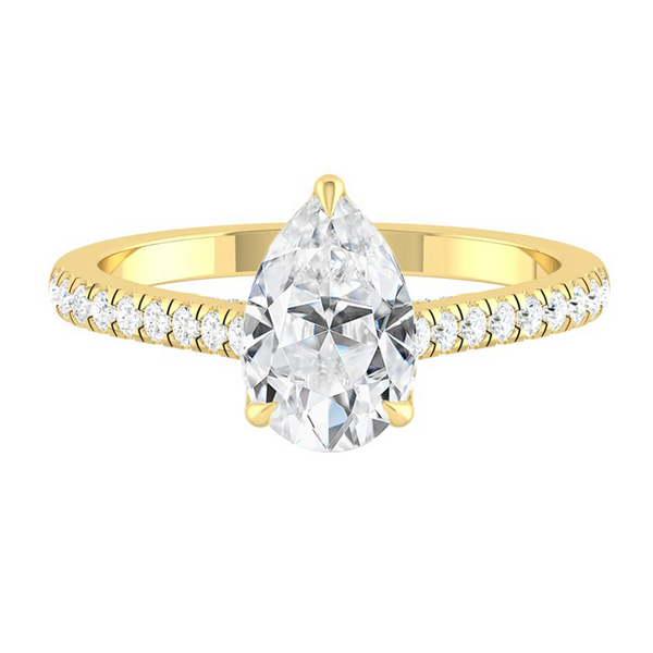 Pear Shaped Engagement Rings - An Elegant Choice – LUCCE